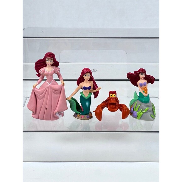 Disney | Toys | Disney Little Mermaid Pvc Figures Cake Toppers | Poshmark